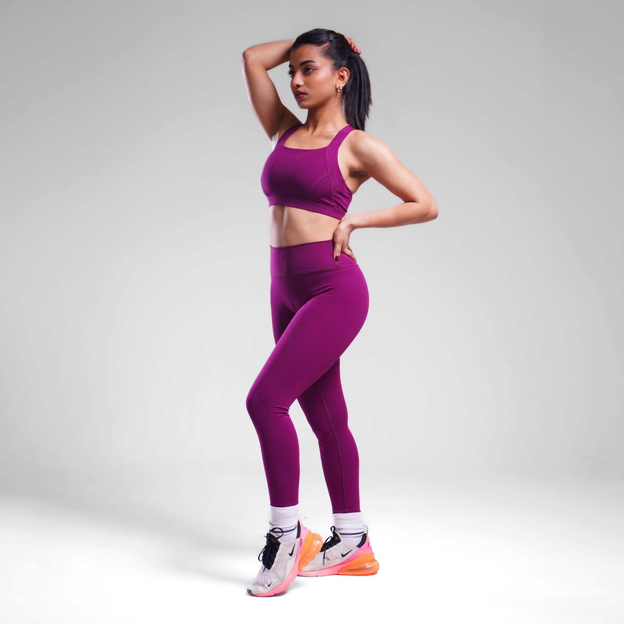 Ultra Sculpt Compact Sports Bra – Berry – sheactive