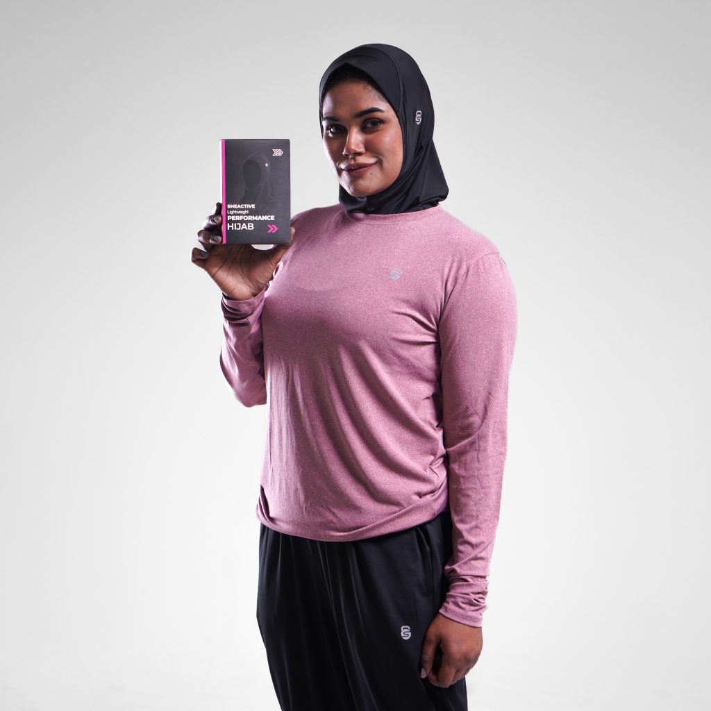 SheActive Sports Hijab – Black – sheactive